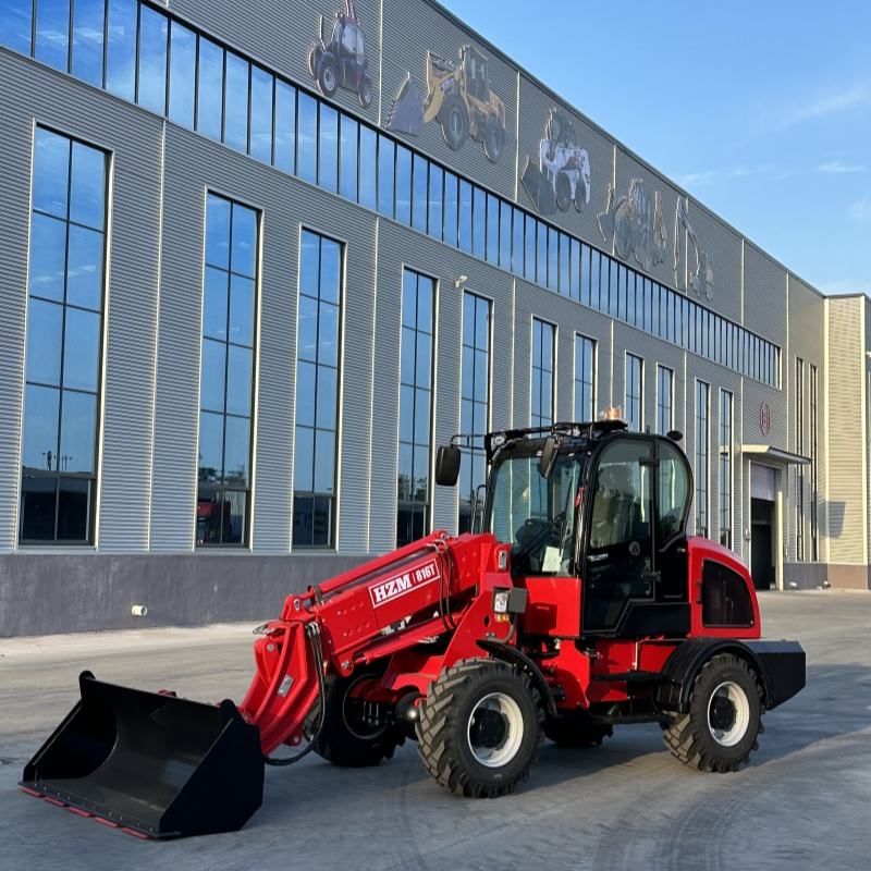 816 1.6T Wheel Loader with Telescopic Arm Gearbox Hydraulic System ...