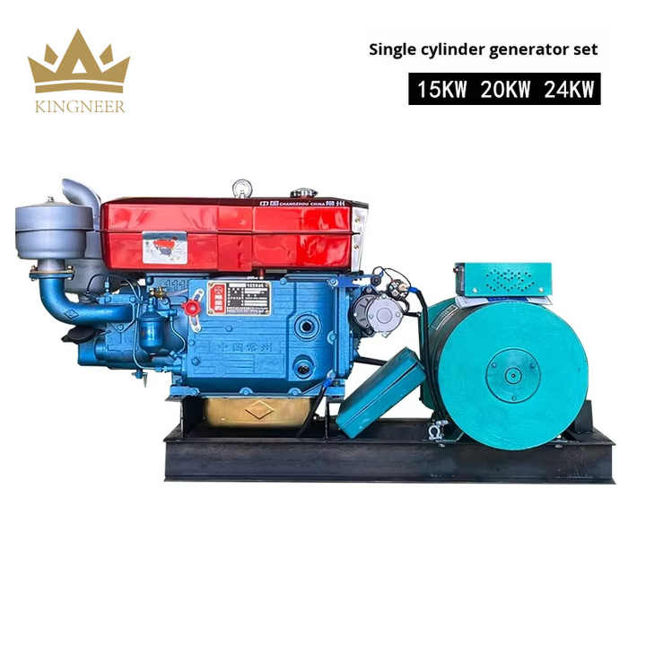 Large 15 Kw Three-Phase Silent Diesel Generator Set Open Frame with ATS ...