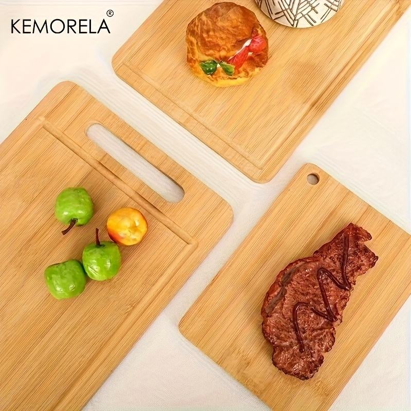 Wholesale Sustainable Square Bamboo Anti Mold 3-Piece Fruit Cutting ...