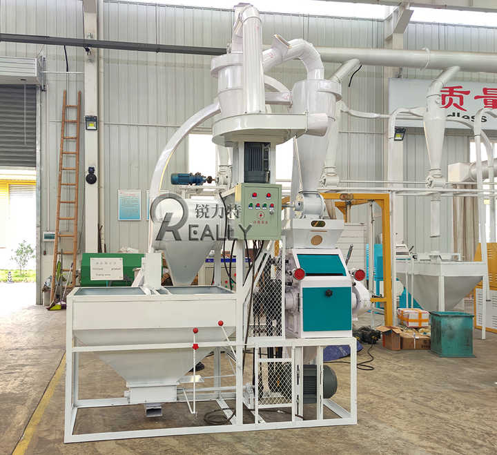 Commercial Maize Wheat Flour Mill Machinery Flour Making Machine For ...