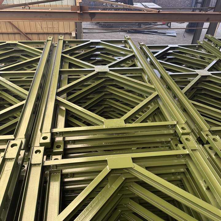 High Strength Bailey Bridge Modular Steel Truss Frame Pedestrian ...