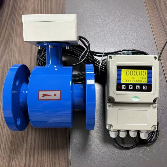 DN50 DN65 DN80 Flow Meter Ip65 Water Electromagnetic Flowmeter ...