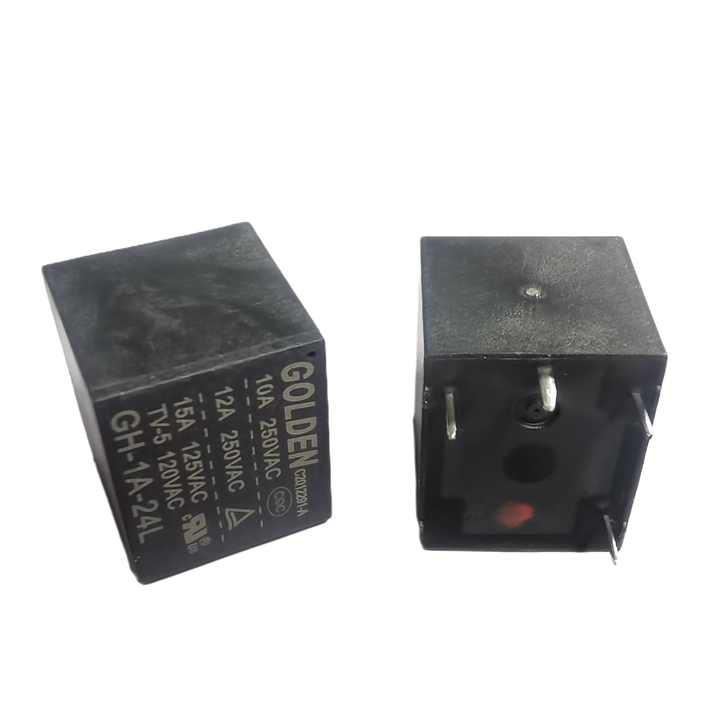 3Fa 833H Relay 12V Golden GH-1A-24L 10A/12A/250Vac Coil Power 0.36W ...