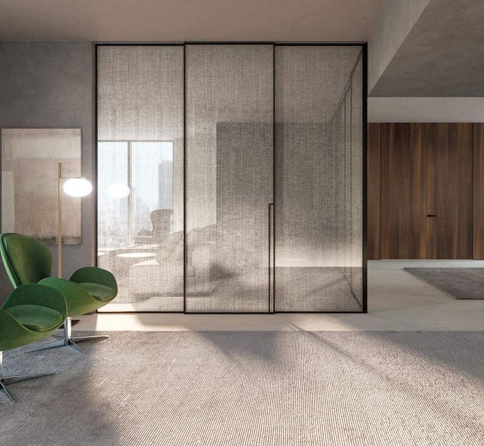 K-draw High Strength Steel Frame French Door Tempered Glass Sliding ...