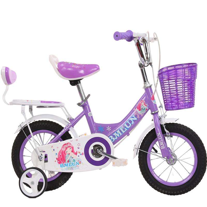 OEM Factory Supply 12Inch Pink Purple Color Kids Bike Cheap Children's ...
