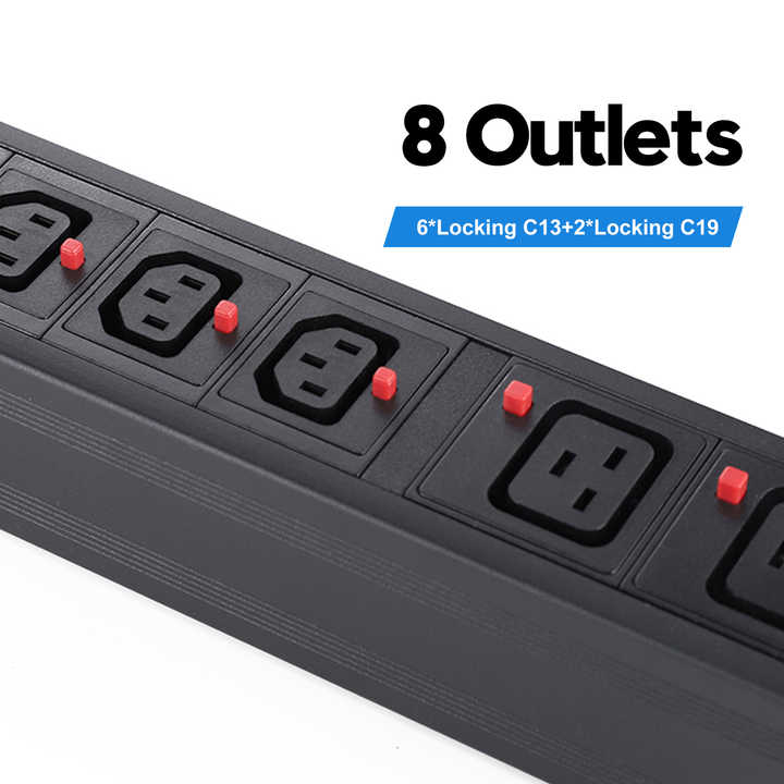 Intelligent PDU Metered PDU 1.5U IEC C13 C19 Smart Monitor