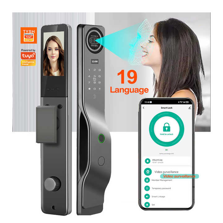 TYSH Ai Face Recognition Smart Door Lock - Secure & Convenient