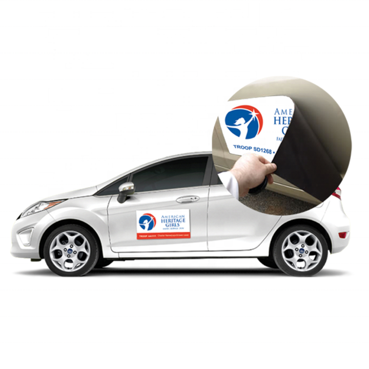 Flexible Advertising Sticker Cheap Custom Car Magnetic Signs Decoration ...