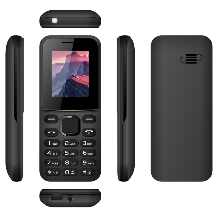 OEM 4G Volte Dual SIM Keypad Mobile Phone with Hotspot Spanish German ...