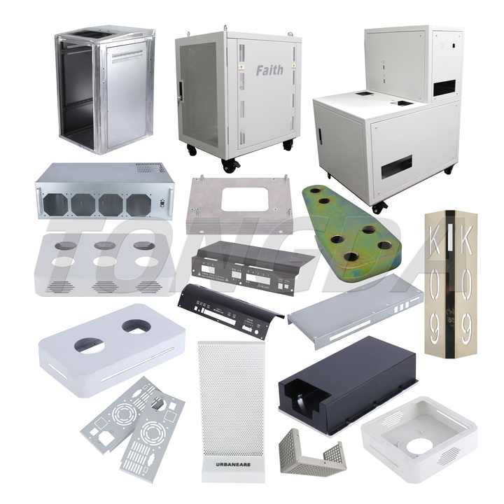 OEM Factory Custom Sheet Metal Fabrication Aluminum Iron Stamping Anodizing Powder Coated Laser ...