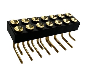 Get Wholesale female spring loaded contact pin connector For Different ...