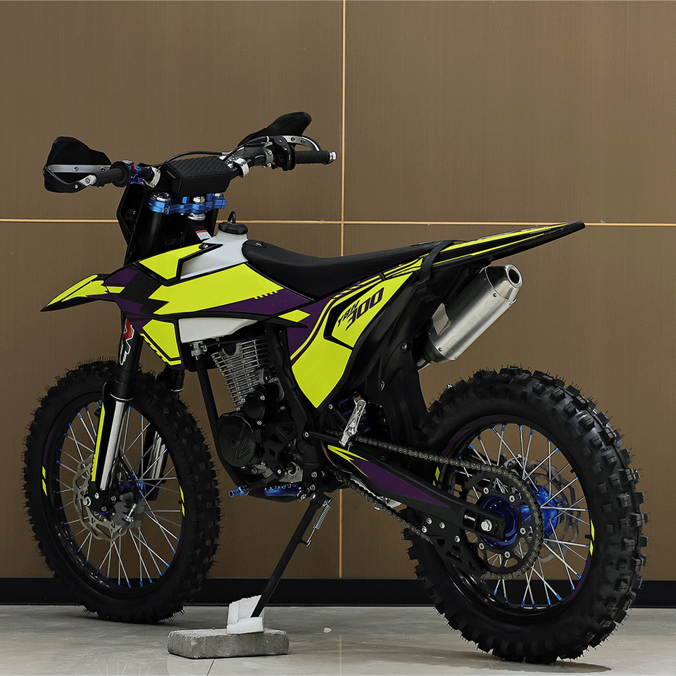High Performance 300CC Dirt Bike Enduro Motorcycle YBH300 18KW Power ...