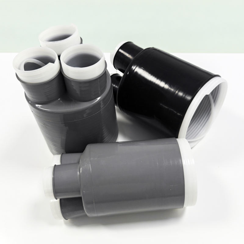 2026 New Silicone Rubber Cable Breakout Boot 3-Cores Cold Shrink Tube ...