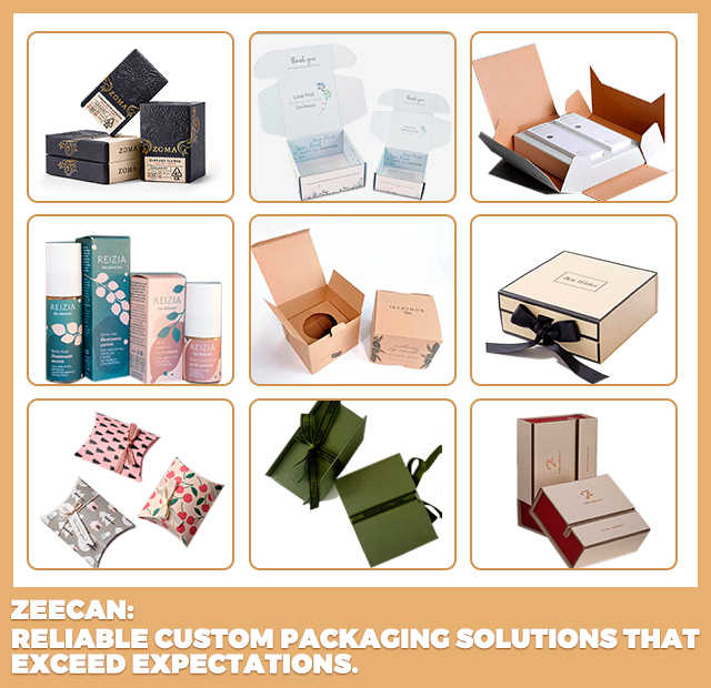 Zeecan Pop up Box Postage Custom Boxes Small Postal Wax Melts Packaging ...