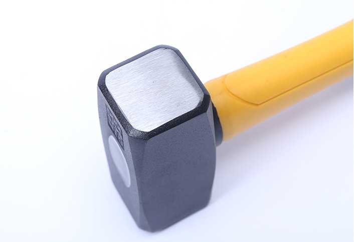Heavy-Duty Iron Sledge Hammer with Wooden & Fiber Handle for ...