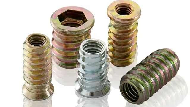 Flanged Insert Nuts D Nuts Stable Fasteners for Woodworking Furniture ...