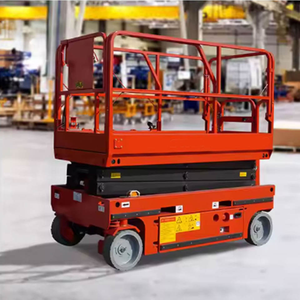 12 Meter Scissor Lift Scaffolding 18m 500kg Hydraulic Electric Lift ...