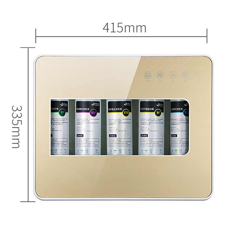 5 Stage Ultrafiltration Wall Mounted Water Purifier Manual Powered ...