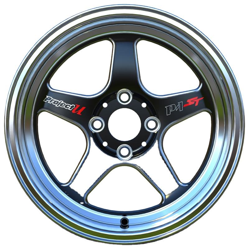 689F Factory New Design Deep Dish 4X100 PCd 15 Inch 4 Hole Alloy Wheel Products from Jiangxi ...