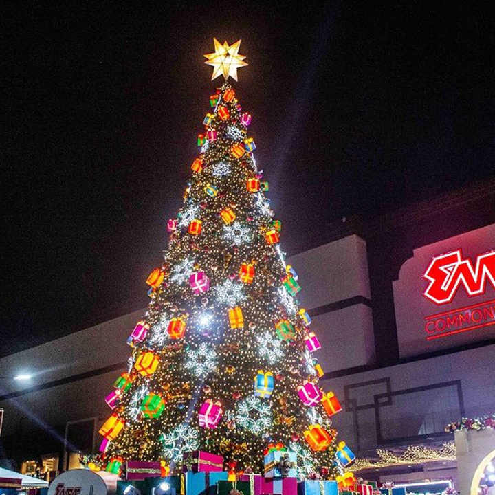 Outdoor Lighting Customized Big Artificial Christmas Tree With ...