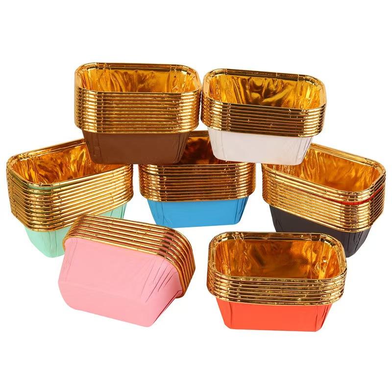 New square Rolled-edge Cup - Non-stick, Colorful Rolled Edge Cup - Food ...
