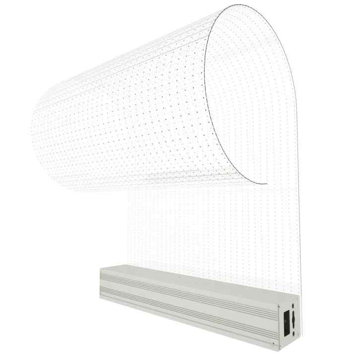 Flexible Film LED Display - Adhesive Transparent Screen