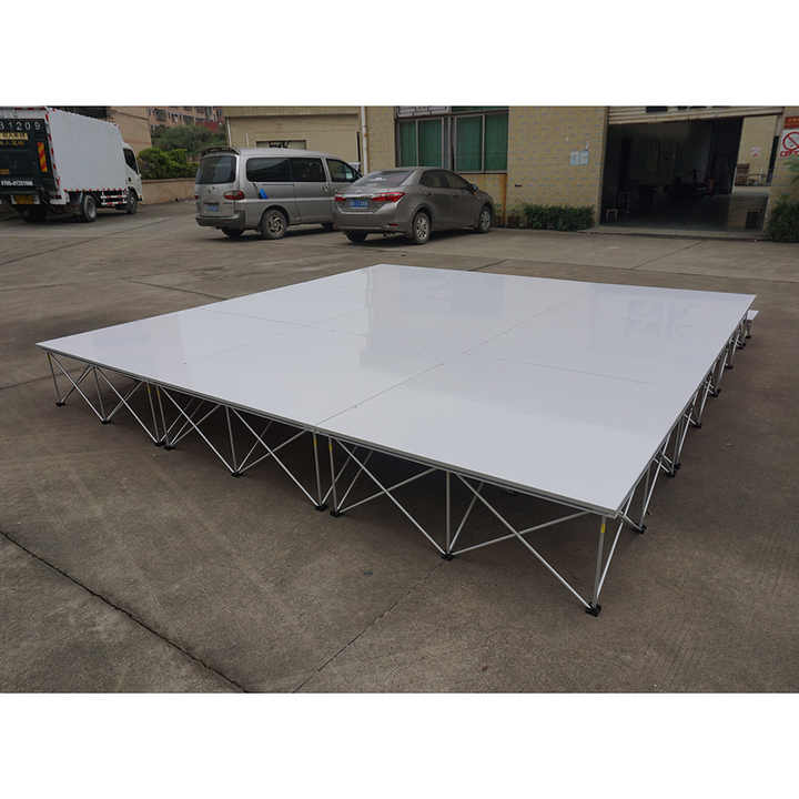 Aluminum modular wooden stage white stage wedding| Alibaba.com