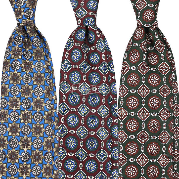 Custom Men's Neck Ties - Luxury Silk Prints & Designs