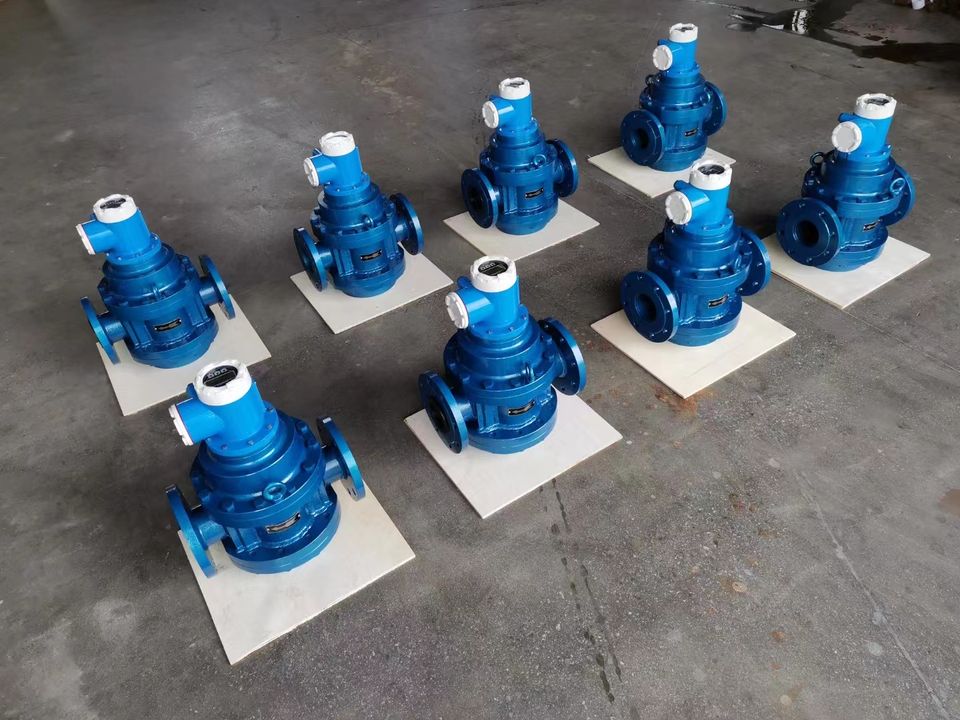 KFMH Factory Hydraulic Hot Oil Positive Molasses Liquid Control Oval ...
