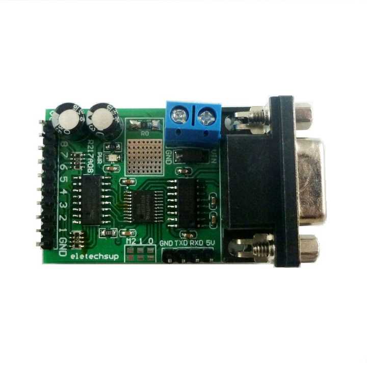 8-channel RS232 module UART serial port protocol AT instruction multifunction relay PLC control ...