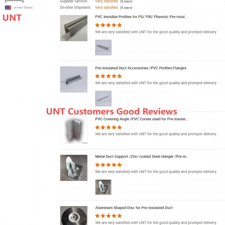 Aluminium Reinforcement Section Bar for Industrial HVAC System Parts ...