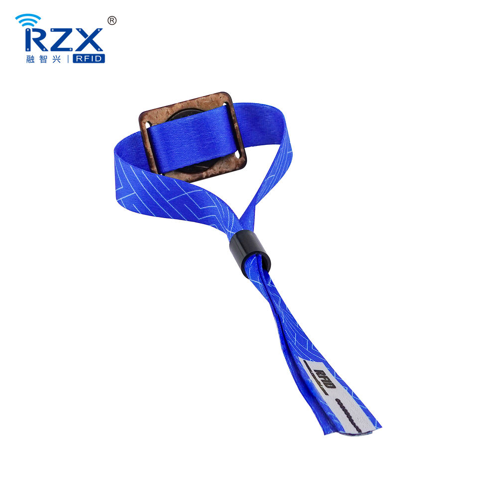 13.56Mhz RFID/NFC Bracelet Eco Friendly Coconut Shell Waterproof RFID ...