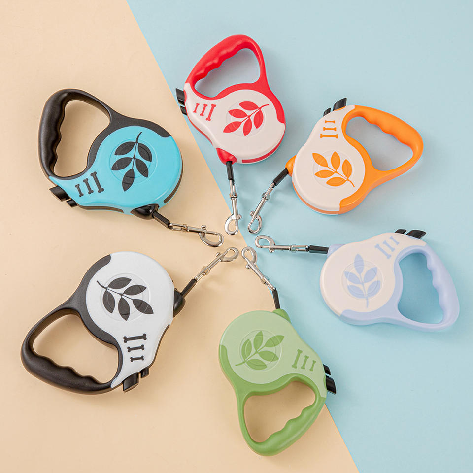 3 Meter 5 Meter Retractable Pet Leash for Small & Medium-Sized Dogs ...