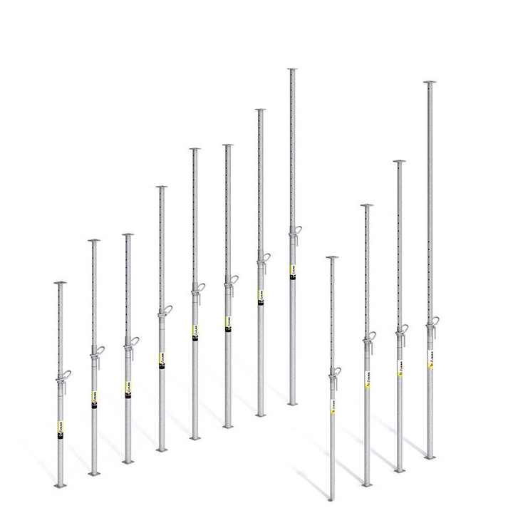 Adjustable Steel Props Formwork Steel Props Formwork Jack Scaffolding ...