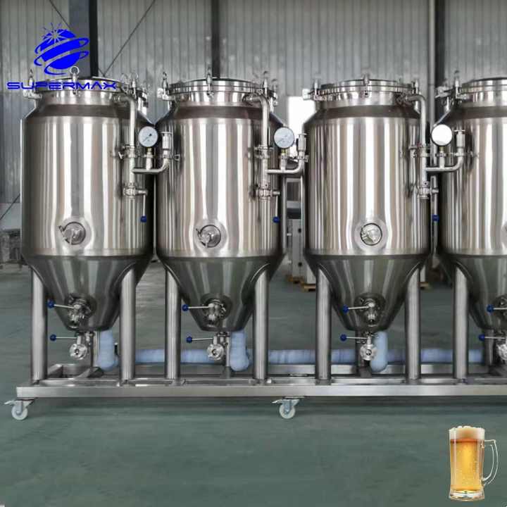 100L Motorized Pump Beer Brewing Machine Micro Brewery System for Small ...