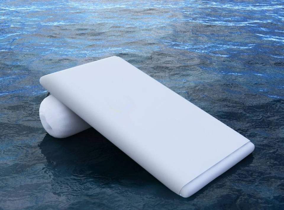 Water Sports Pvc Foldable Inflatable Dock Floating Wakeboard Ramp Surf ...