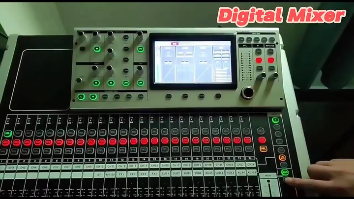High Quality 20 Channels Digital Mixer Console Stage Club Studio Mixer ...