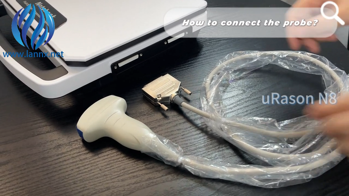 LANNX uRason N8 Custom logos clinic ultrasound Automatic Identification Probe portable USG ...