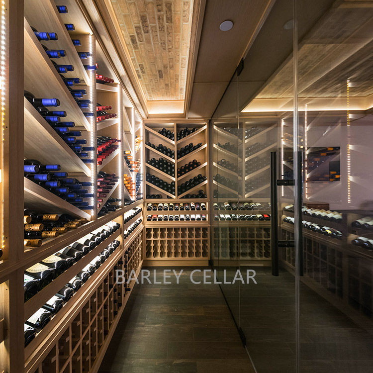 BARLEY Custom Build Electric Freestanding Stainless Steel Walk-in Wine ...