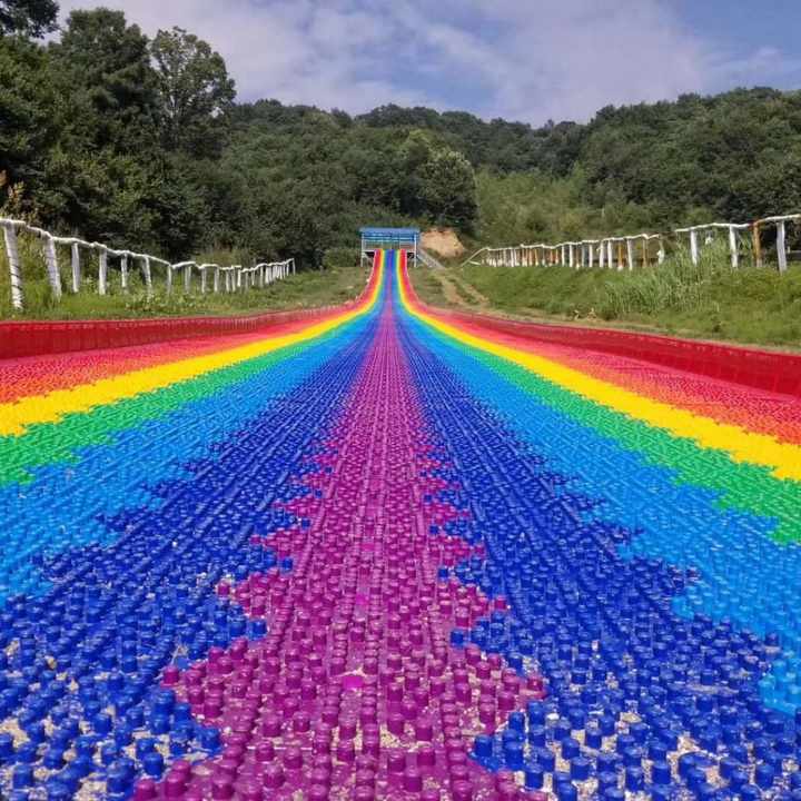 Customized Outdoor HDPE Tubing for Rainbow Indoor Slide