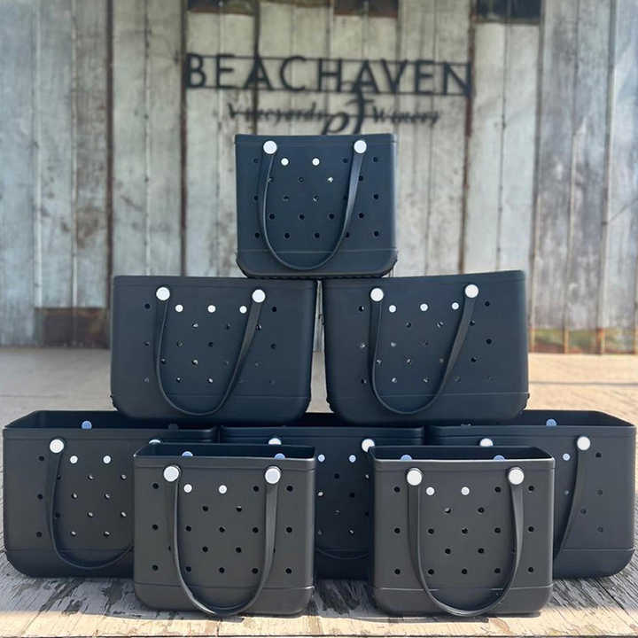 Hot Selling Women's Waterproof Tote Bag Customized Summer Borg Beach ...