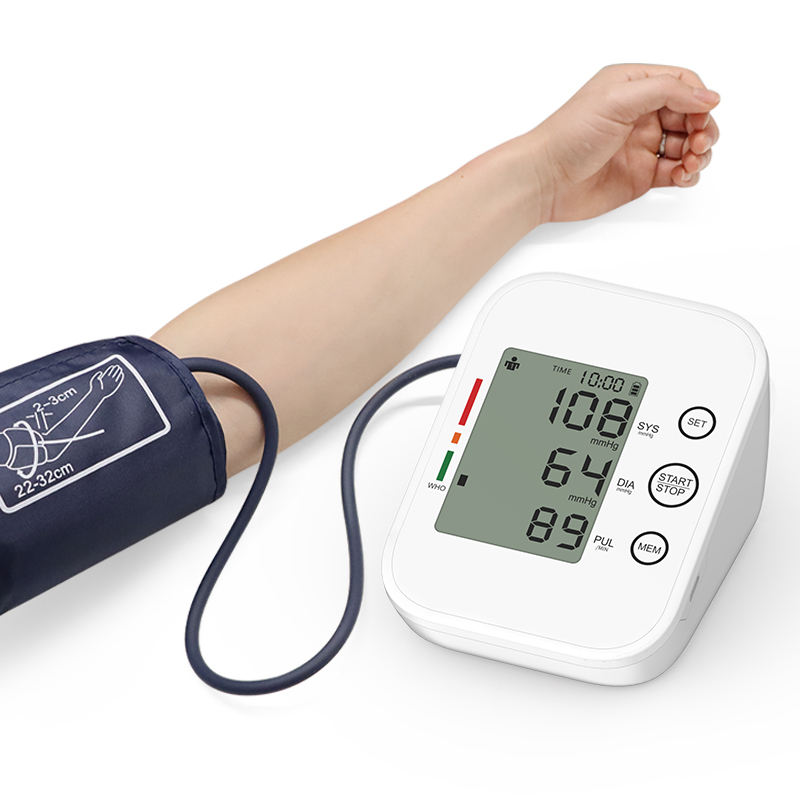 CEMHO Electric Digital Upper Arm Blood Pressure Monitor Machine with ...