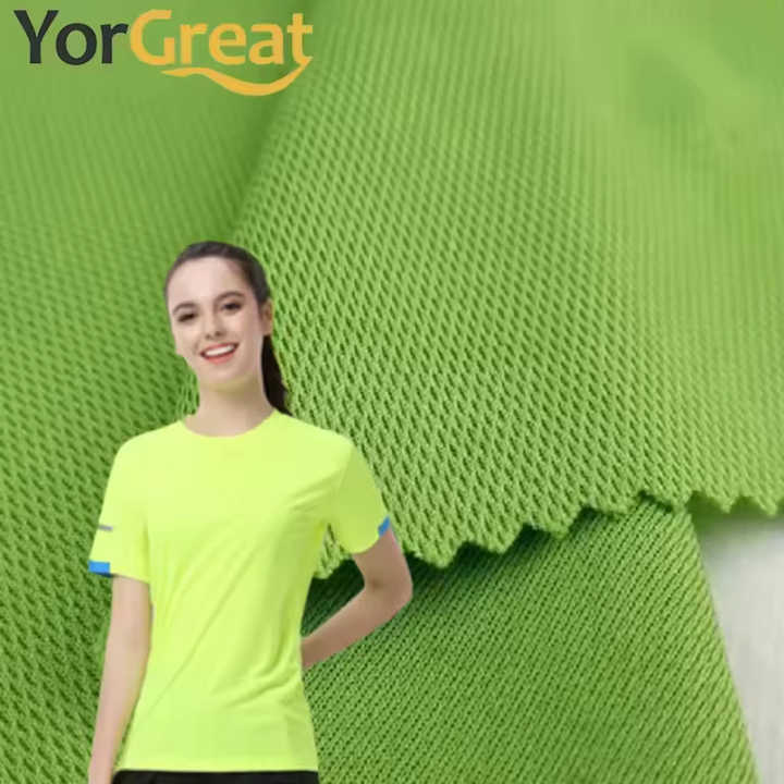 Interlock Eyelet Bird Eye Sportswear Breathable Jersey Knit Dry Fit ...