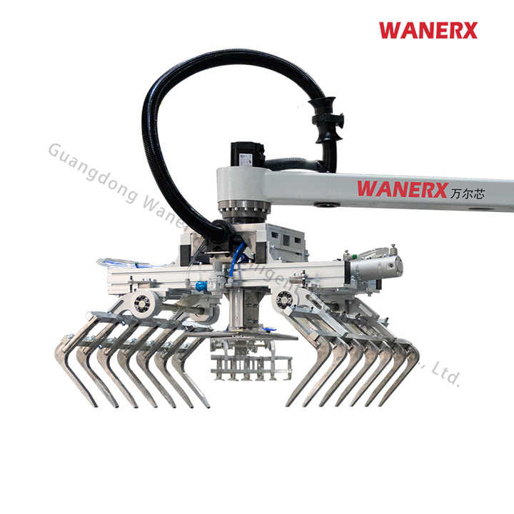 70kg Automatic Robotic Depalletizing Machine Column Type Palletizer Stacking Machine for ...