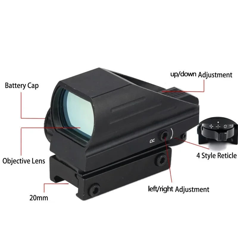 Factory HD103B/G Red Dot Sight & Green Laser Sight Red Dot Sights ...