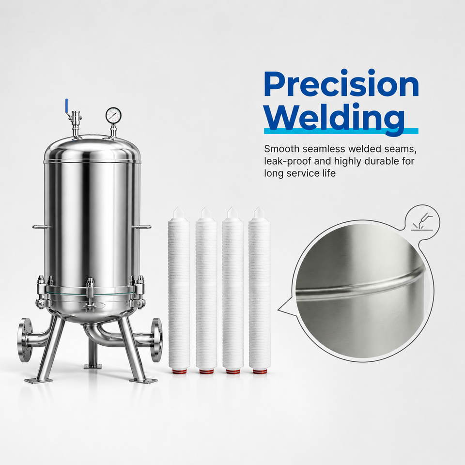OEM Manufacturing Stainless Steel Filter 304 Filter element Pressure ...