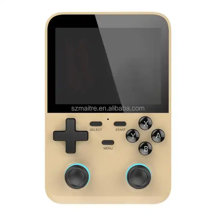 D007 Retro Handheld Game Console 3.5 Inch Screen 64GB 9 Simulators ...