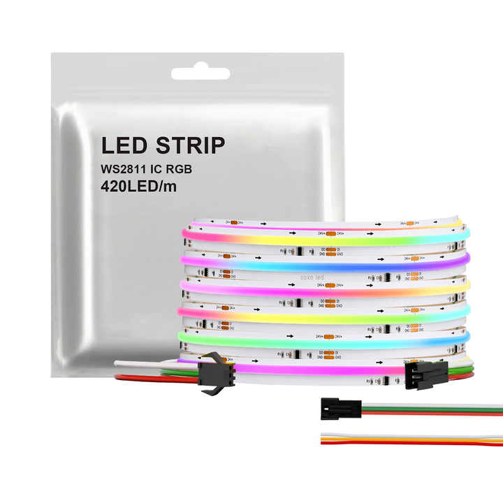 COXO Digital COB Dream Color Ws2811 Led Strip - 50000hrs