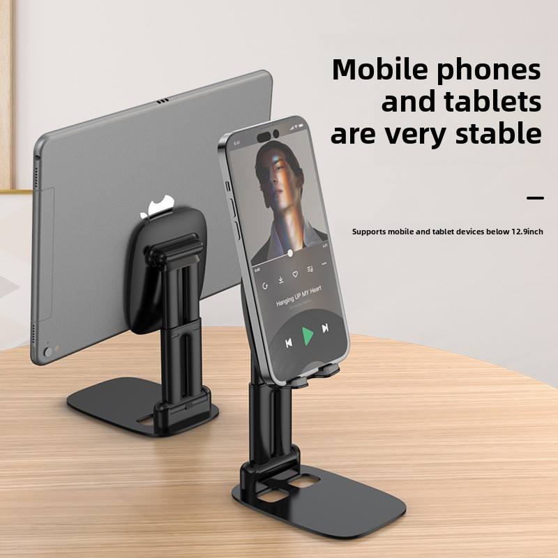 Mobile Phone Tablet Bracket Foldable Telescopic ABS+Iron Material for ...