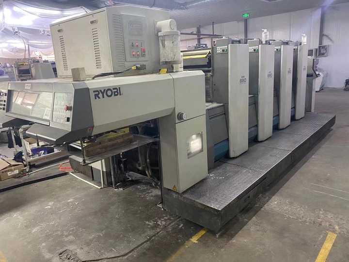 USED Ryobi Offset Printing Machine - Multicolor & Automatic